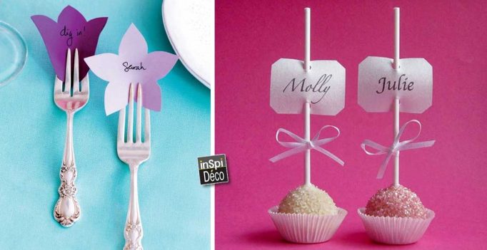 marque place original - Idee et astuce de la maison