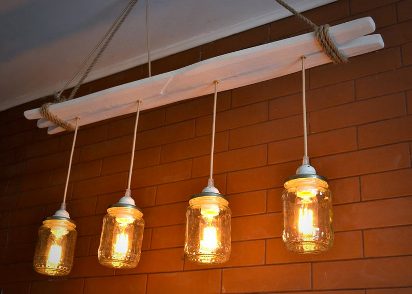 Lampes originales avec des objets recyclés! 13 idées DIY