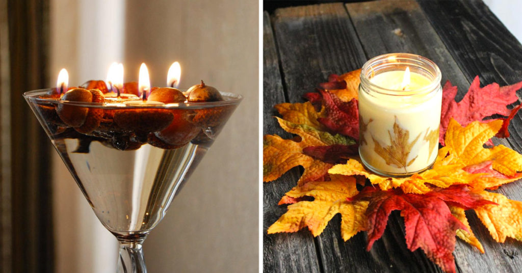 Un intérieur chaleureux en automne avec des bougies! 13 idées déco